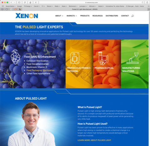 XENON Announces the Launch of its New Website - XENON
